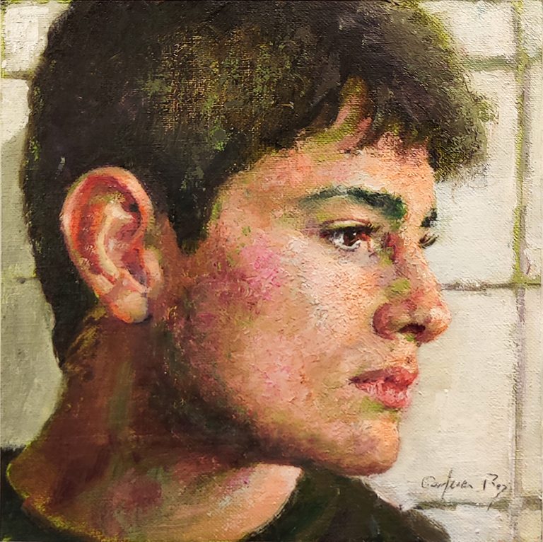 Perfil en verde - Carmen Rey